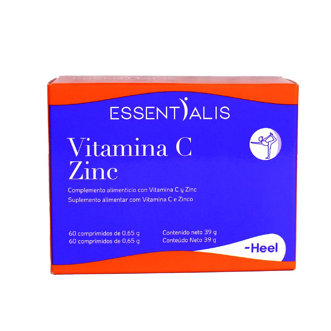 Essentialis Vitamina C Zinc 60 Com - Farmacia Online Barata Liceo.